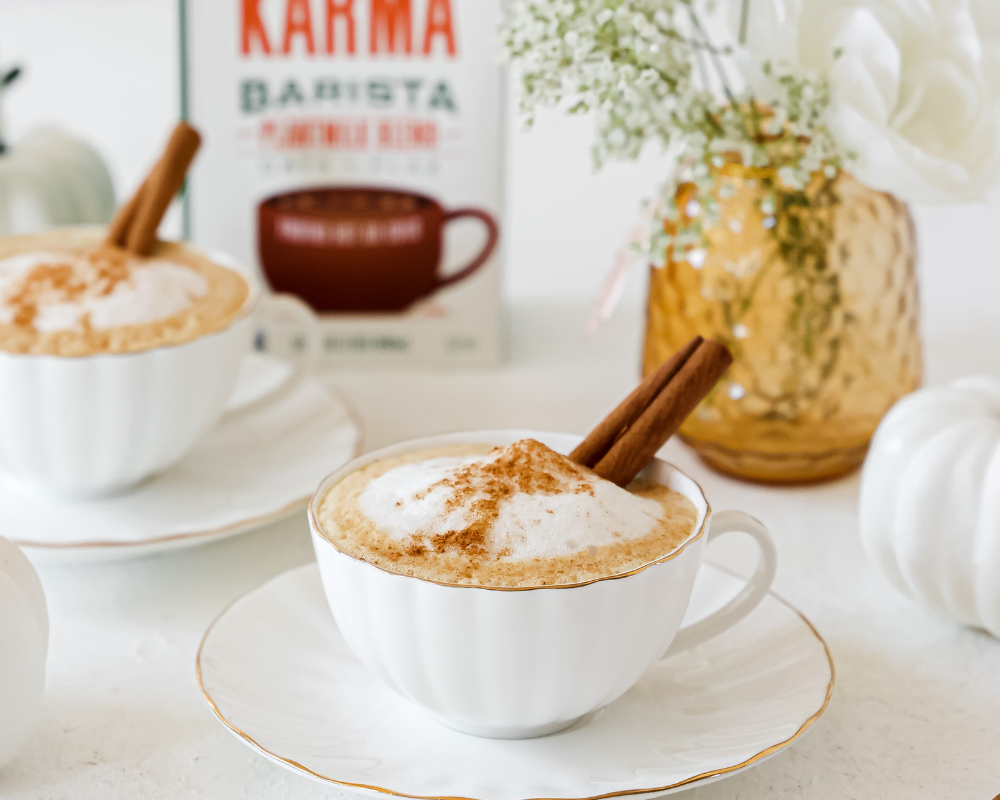 Pumpkin Spice Oatmilk Latte – Good Karma Foods